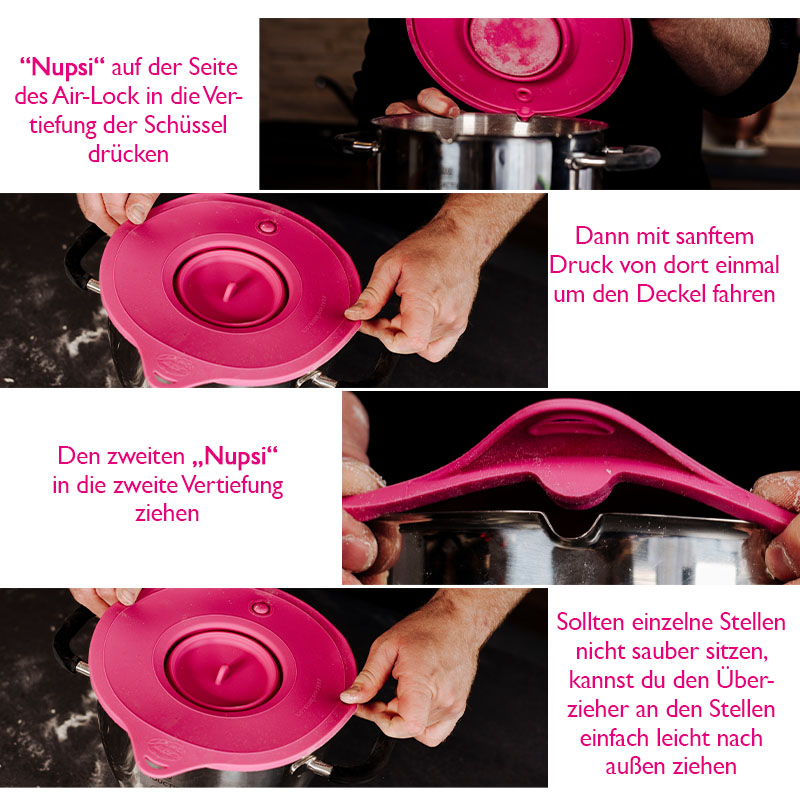 KENNY PROFESSIONAL® Deckel kompatibel mit Cooking Chef Connect